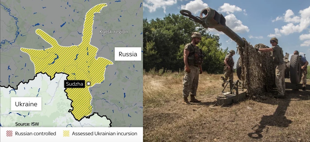 Ukraine's Bold Advance: Over 800 Square Kilometers of Russian Territory ...