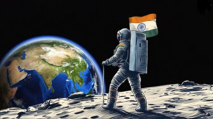 India ISRO can Take Indian Space Firms to the Moon